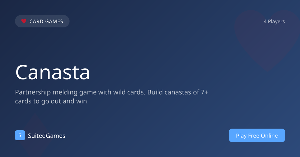 Canasta Strategy - Beginner to Advanced Tactics